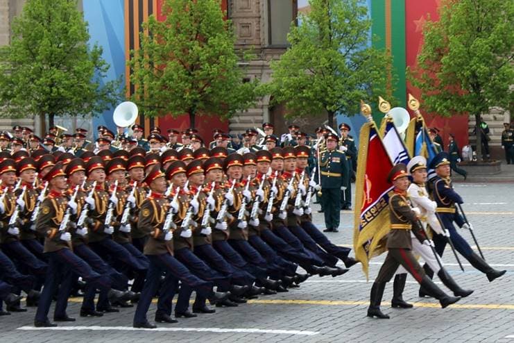 North Korea uses Russia parade to push war ideology